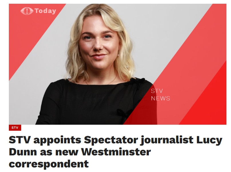 How good is STV’s new former Spectator writer, Westminster ...