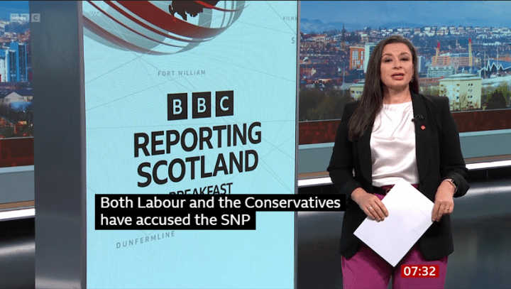 BBC Scotland ‘balance’ the FM’s claims on increased NHS appointments ...