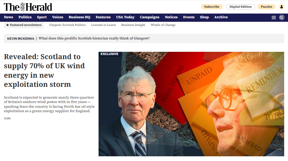 Go out and buy the Herald today? Words you rarely, actually never, hear ...