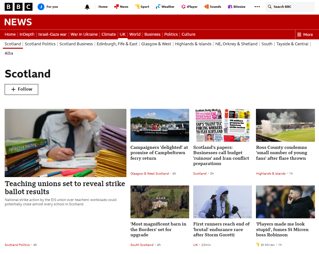 BBC Scotland desperately keen to headline their hoped for ‘closure of ...