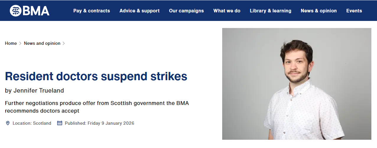 BMA leaders praise Scottish Government on ‘our shared ambition of ...