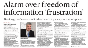 Alarm over freedom of information only among mass exploiters of the ...