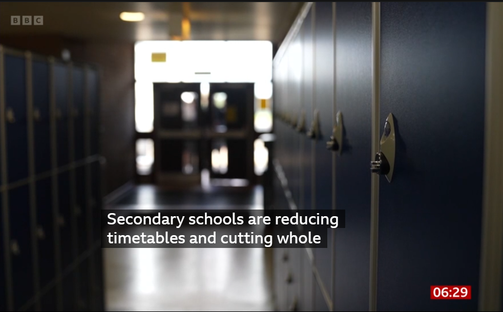 Why do only Scottish secondary schools seem to have shortages of ...